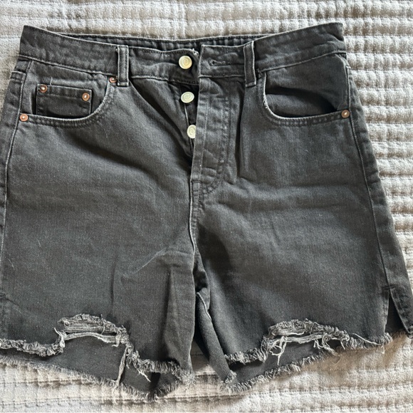 Gianni Bini | Shorts | Gianni Bini Black Jean Shorts Distressed Denim ...